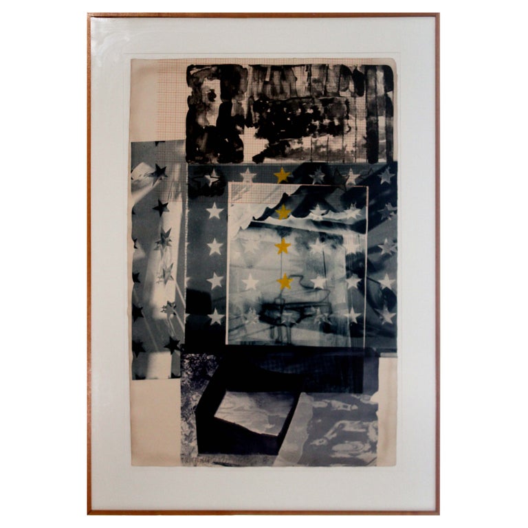 Robert Rauschenberg Carillon 1981 Signed Lithograph 12/29 Framed For ...