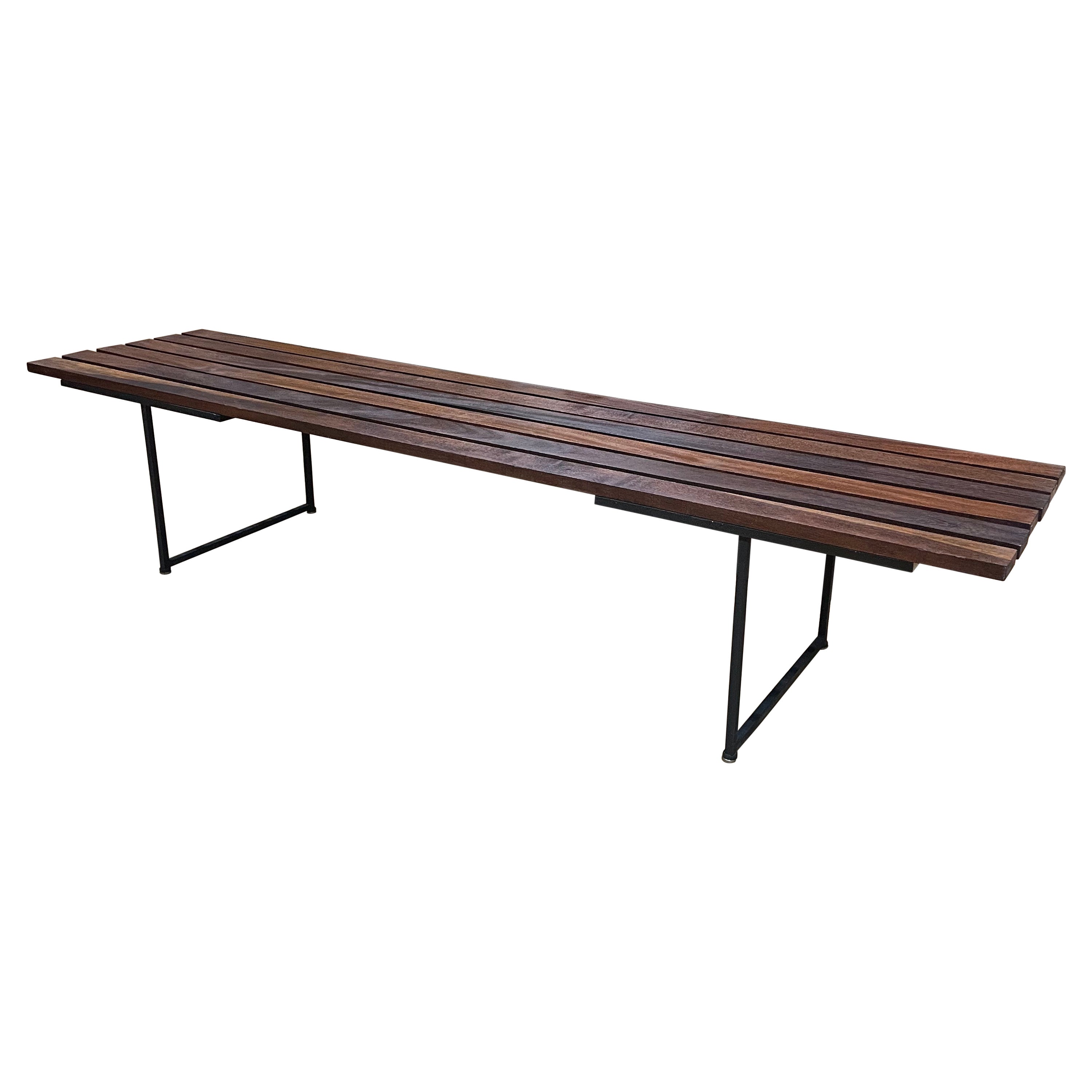 Gilberto Bench by Campo e Graffi, 1960s For Sale at 1stDibs