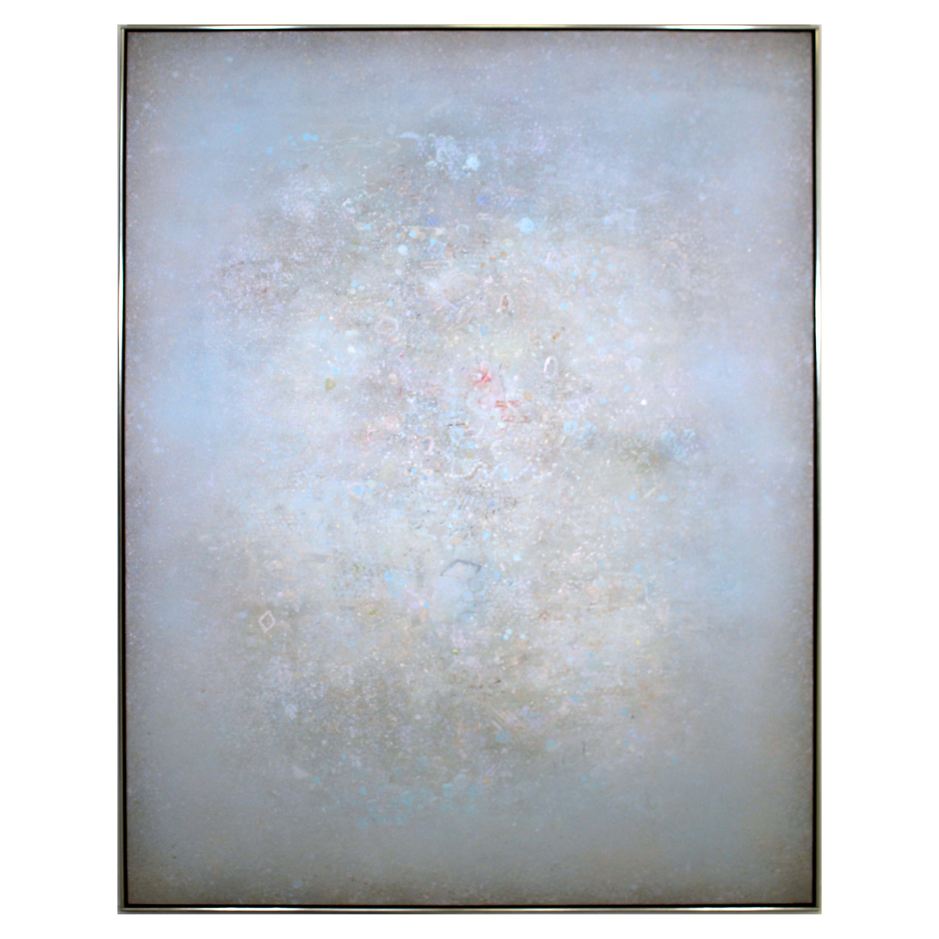 Larry Butcher Cross Progression Modern Oil Painting on Sculptural ...