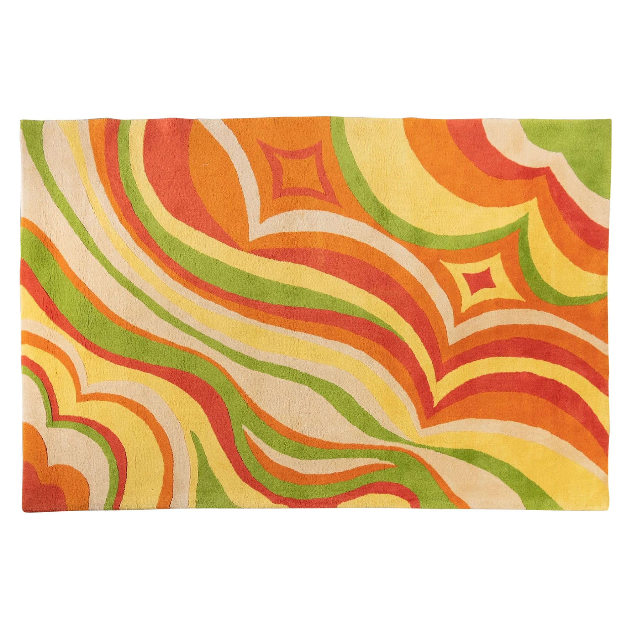 Large Mid-Century Modern Rug by Stark Carpet at 1stDibs | stark carpet ...