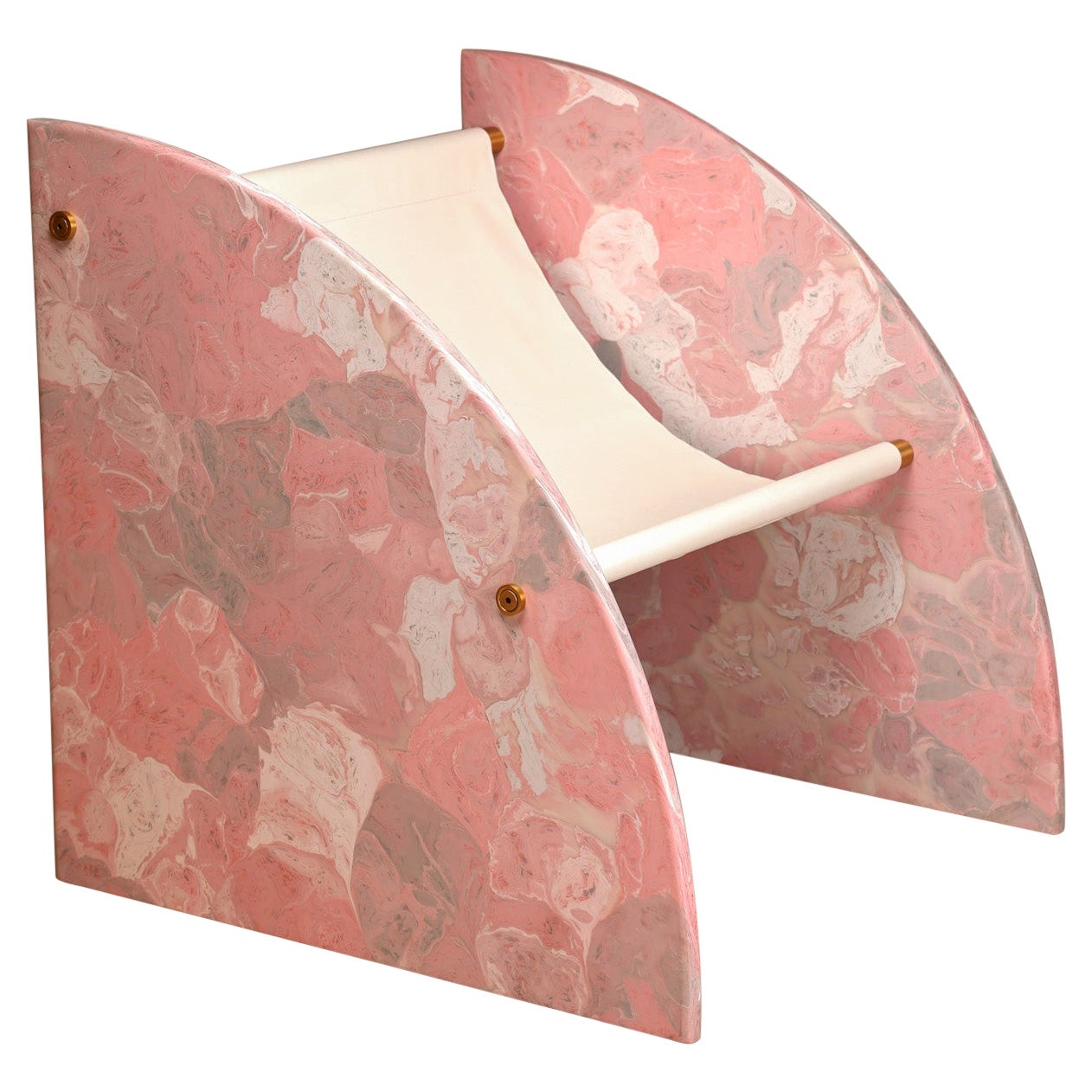 Sustainable Pink Chair Hand-Crafted from 100% Recycled Plastic by Anqa ...