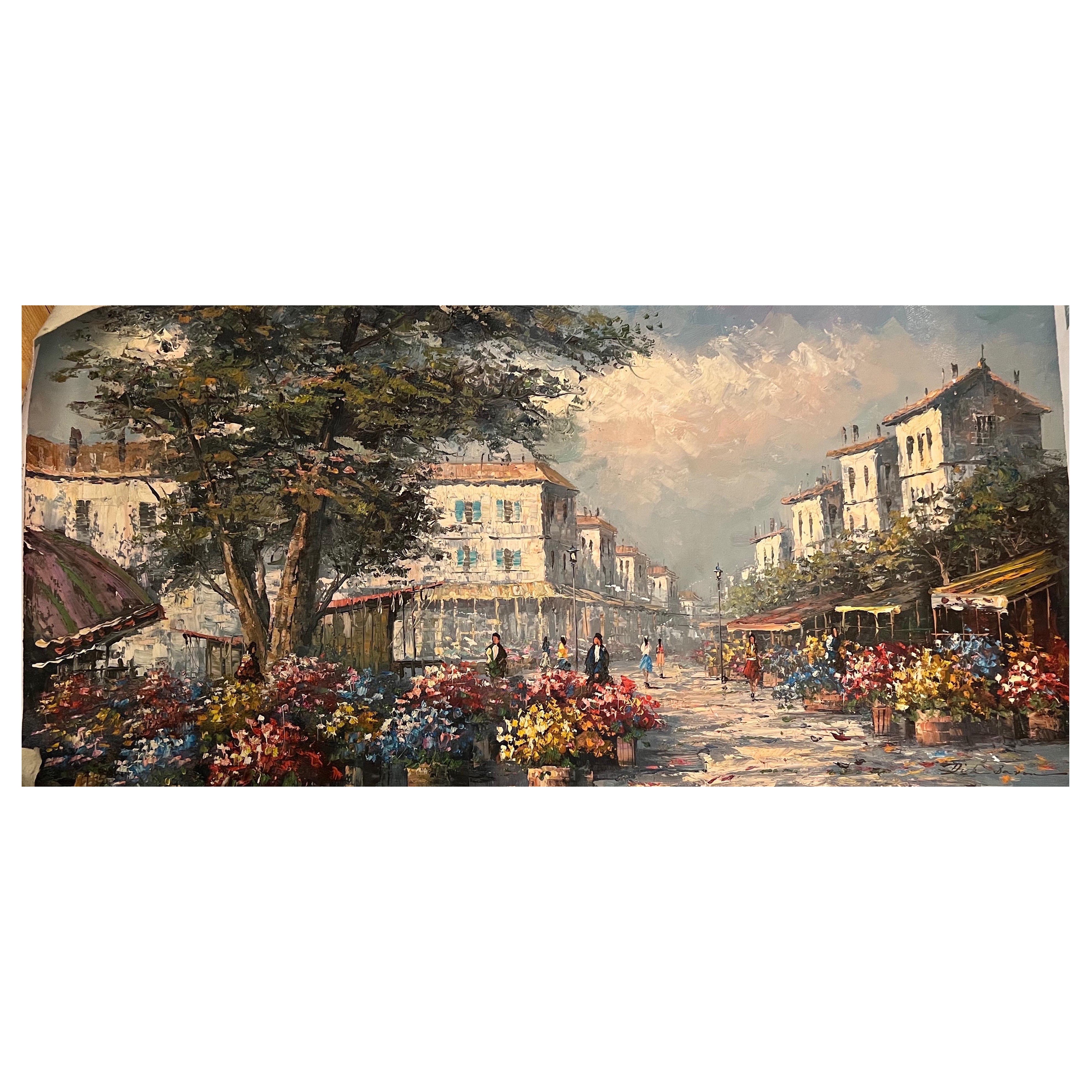 Rene Besset’s Nu Allonge, French Art Deco Painting Oil on Canvas at 1stDibs