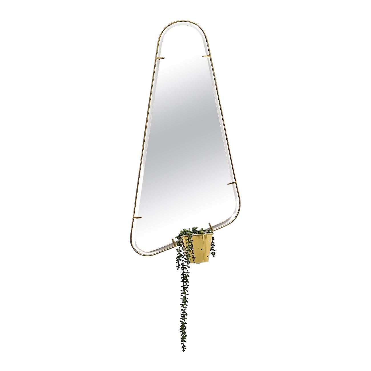 Mathieu Matégot Perforated Brass Illuminated Mirror at 1stDibs ...