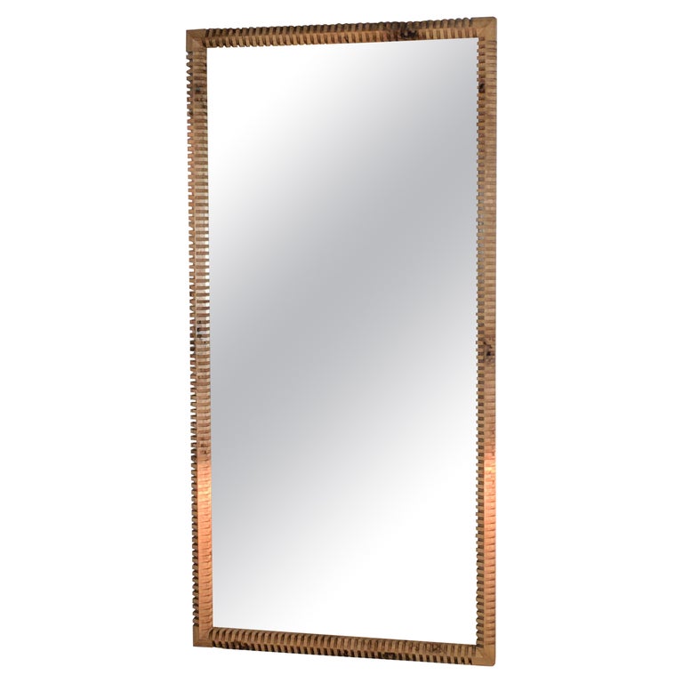 Ragusa Frame, a Finely Geometrically Woodcarved Frame in Oak by Tomaz ...