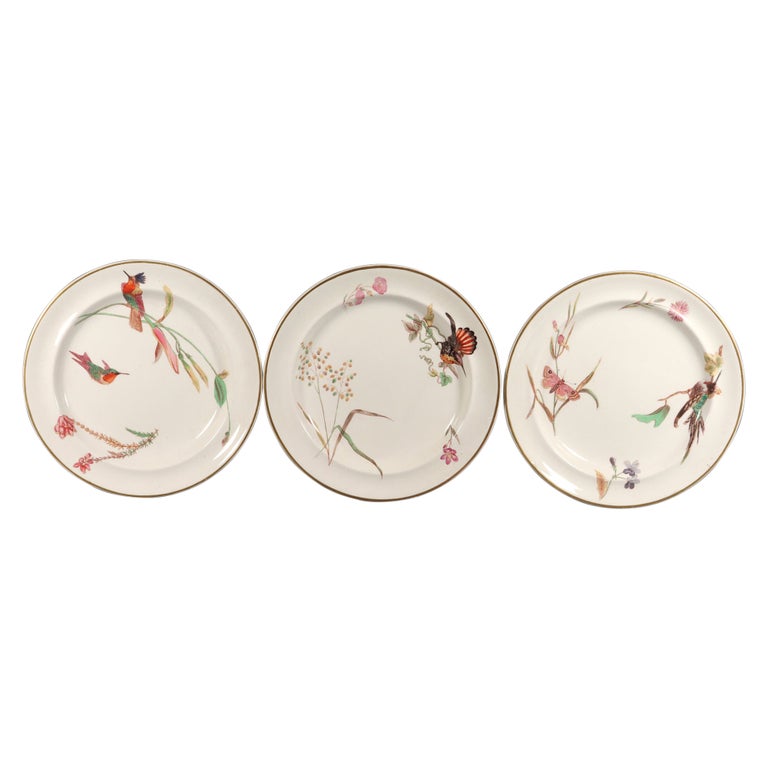 Wedgwood Creamware Hummingbird Butterfly and Flowers Pattern, No. 7961 ...