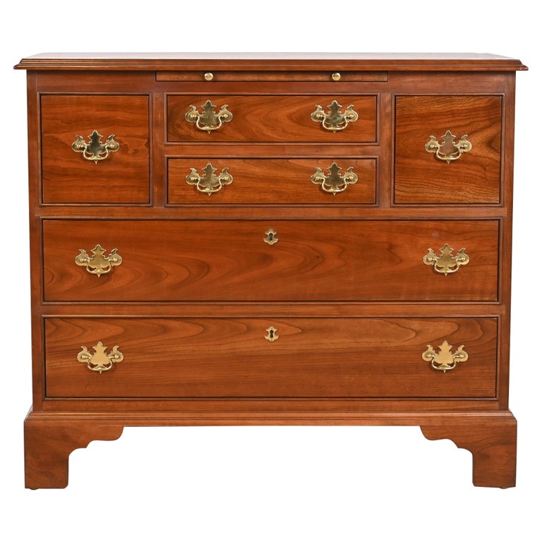 Stickley American Colonial Solid Cherry Wood Chest of Drawers For Sale ...