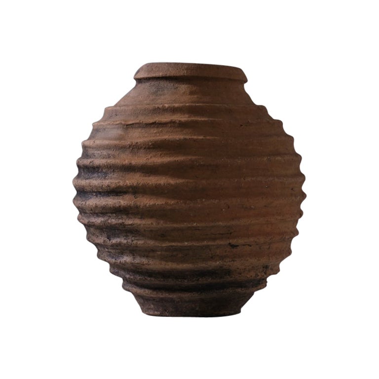 Authentic 19th Century Greek Terracotta Pithari Jar For Sale at 1stDibs