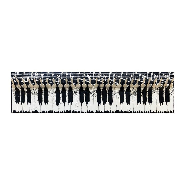 Contemporary Gregory Arth Play It Again Sam #3 Mixed Media on Hardboard ...