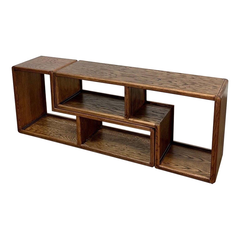 Oak Modular Shelving #2 For Sale at 1stDibs