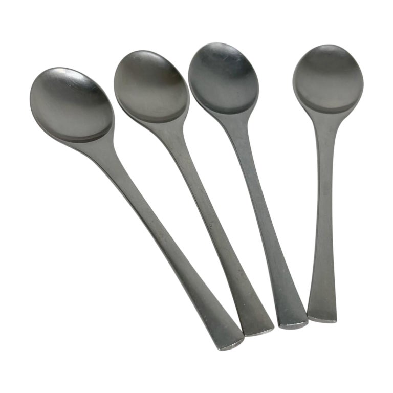 1950s Dansk Set 4 Spoons Odin Modern IHQ Jens Quistgaard Germany For ...