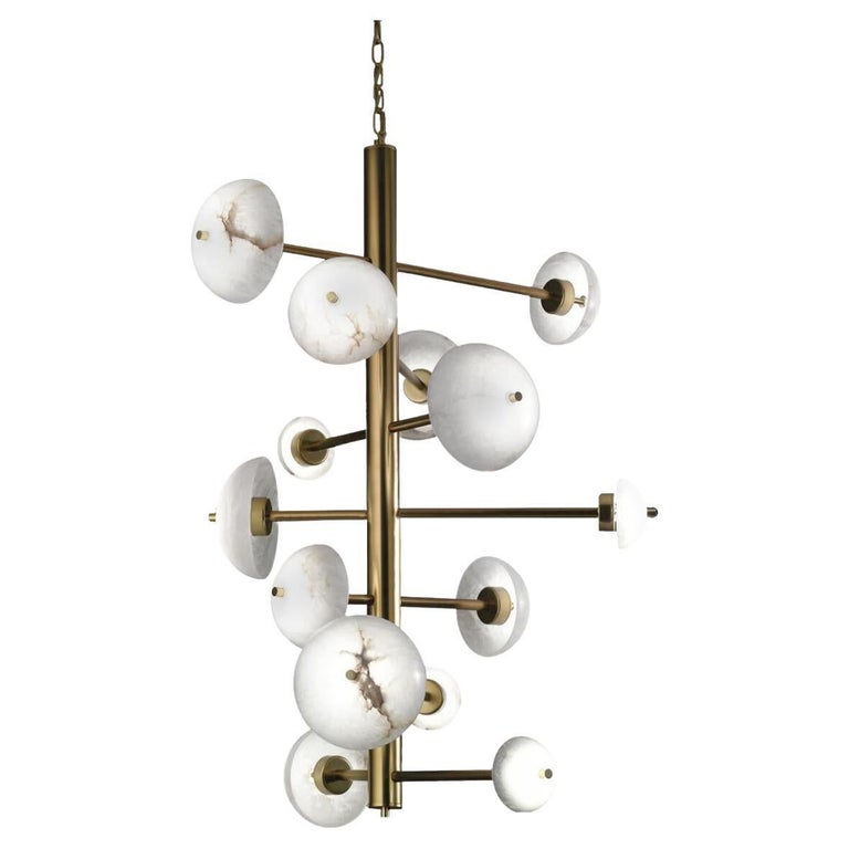 Apollo Pendant Light Large by Alabastro Italiano For Sale at 1stDibs