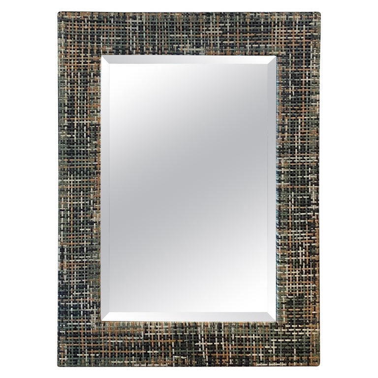 Made Goods Eastwood Peeled Rattan Mirror For Sale at 1stDibs