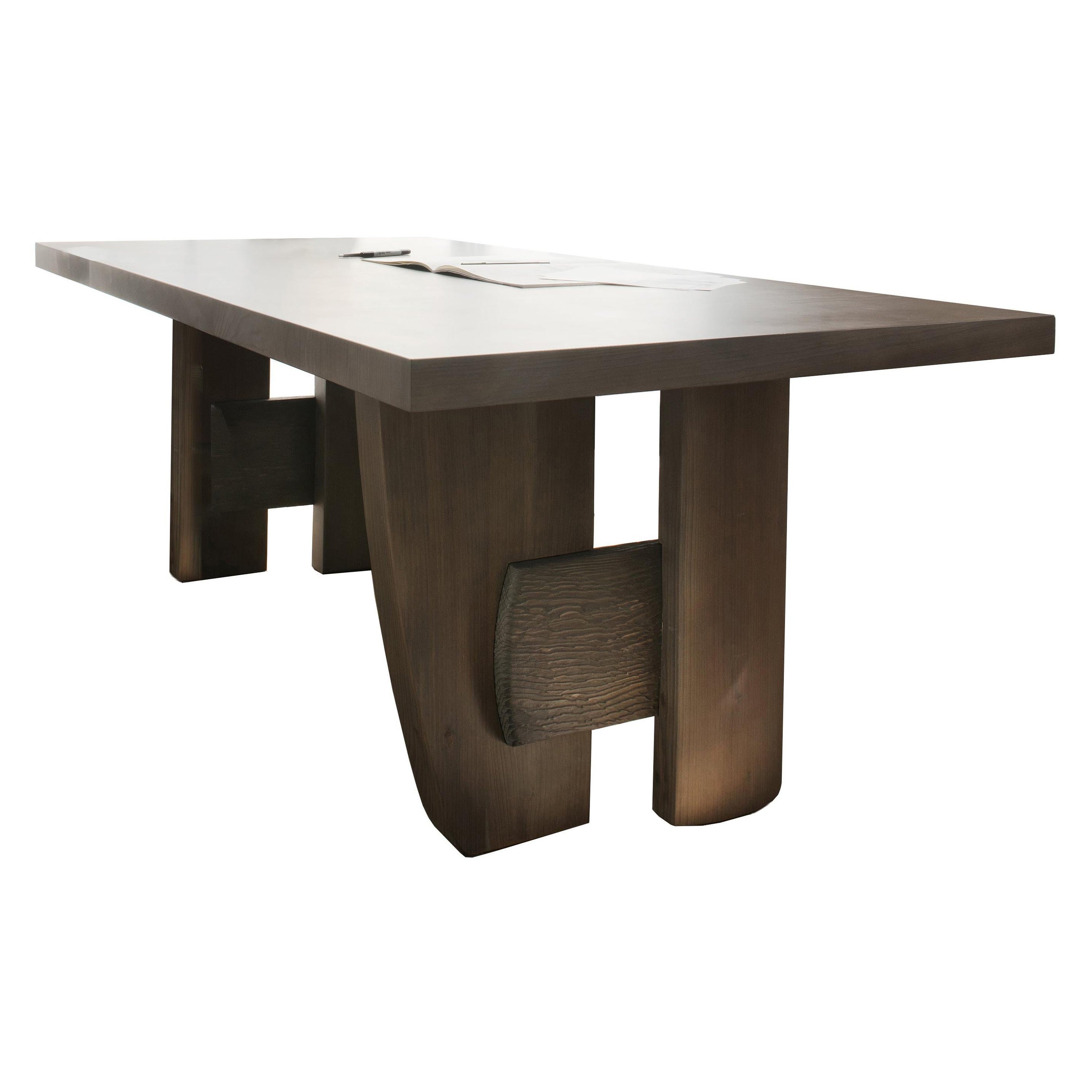 Massive Table by Charlotte Besson-Oberlin For Sale at 1stDibs