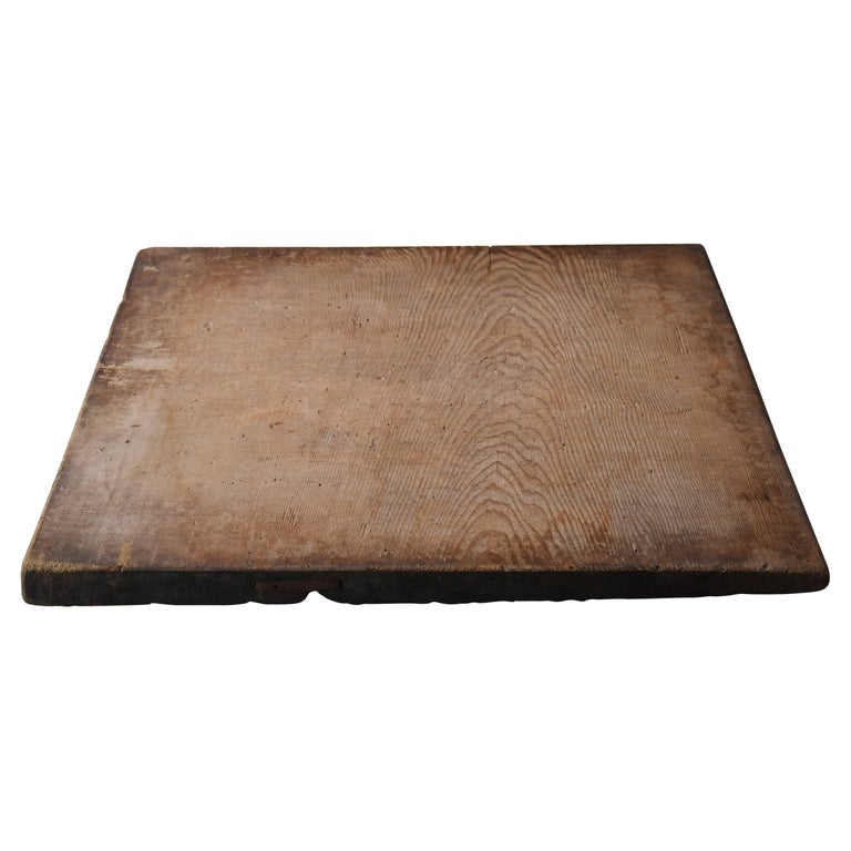 Japanese Antique Extra-Large Wooden board 1860s-1900s / Wabi Sabi ...