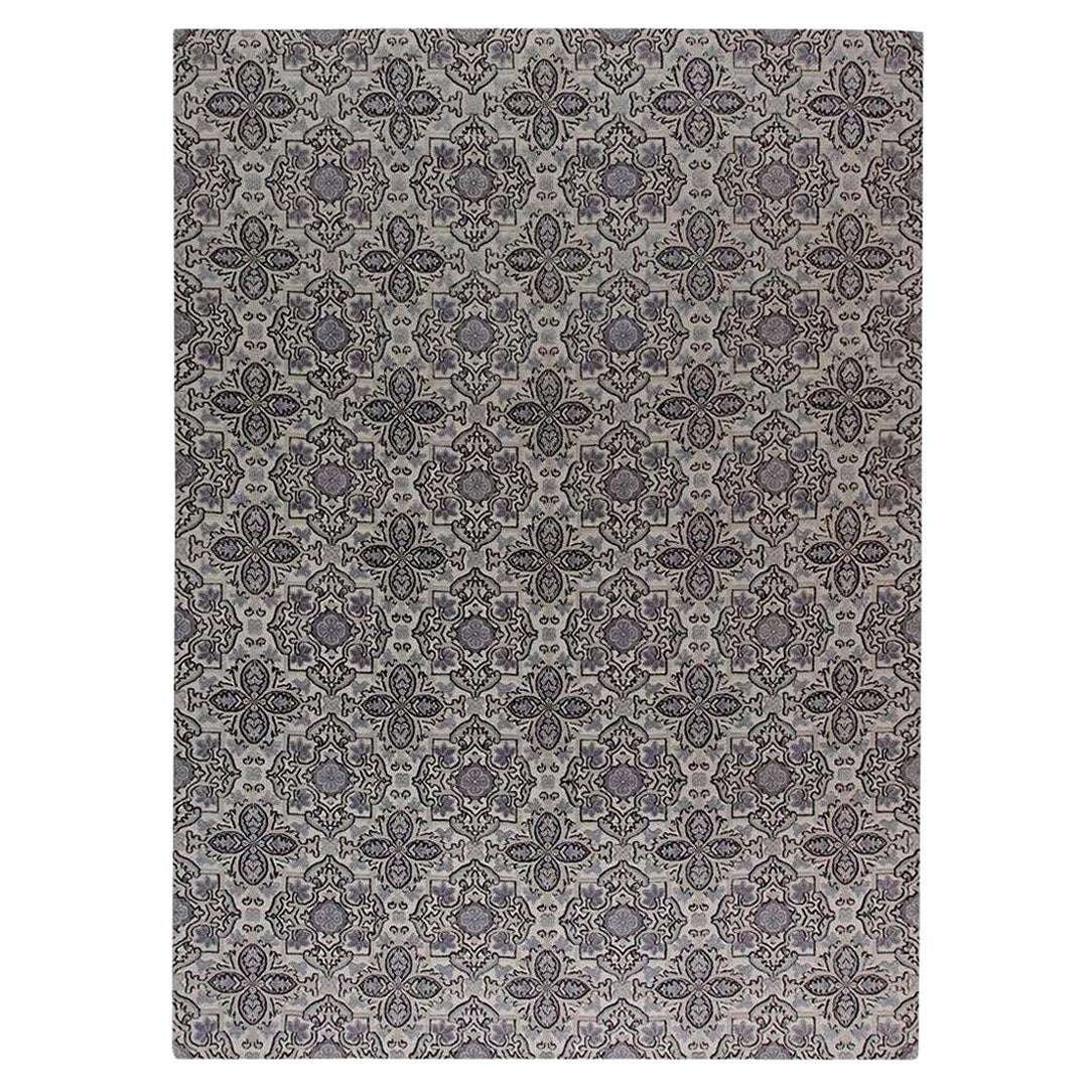 European Inspired Tibetan Handmade Wool Rug by Doris Leslie Blau For ...