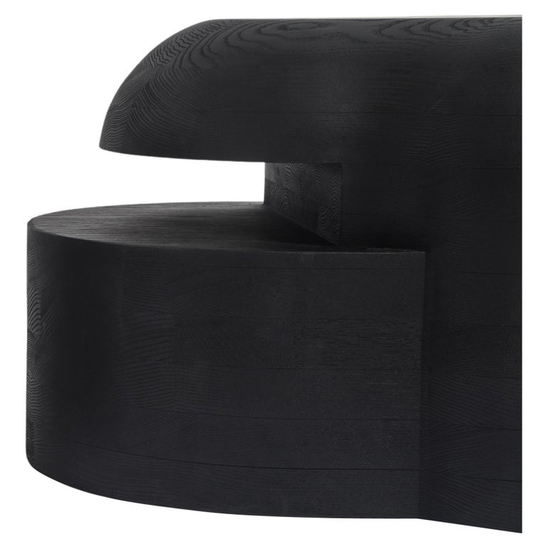 Oak Lhamu X Stool by Sizar Alexis For Sale at 1stDibs