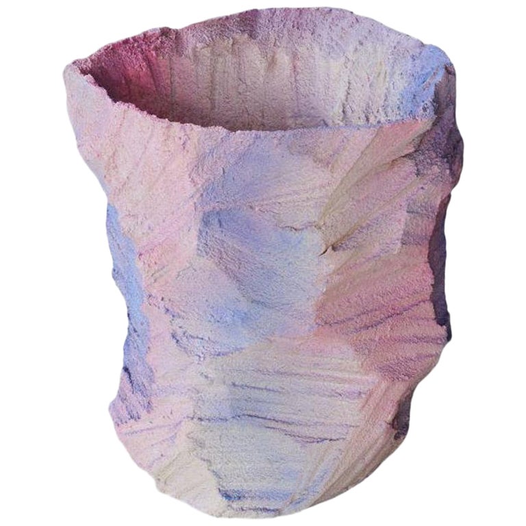 Crystal Rock Vase by Andredottir and Bobek For Sale at 1stDibs