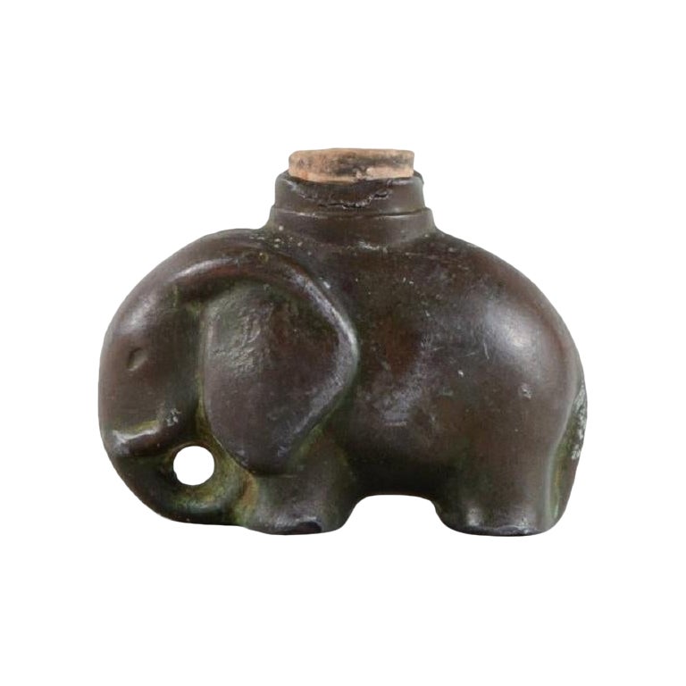 Just Anderse, Denmark, Miniature Container in the Shape of Elephant For ...