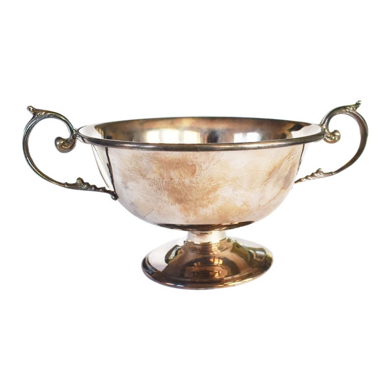 Reed and Barton Silverplate Christening or Marriage Cup with Handles ...