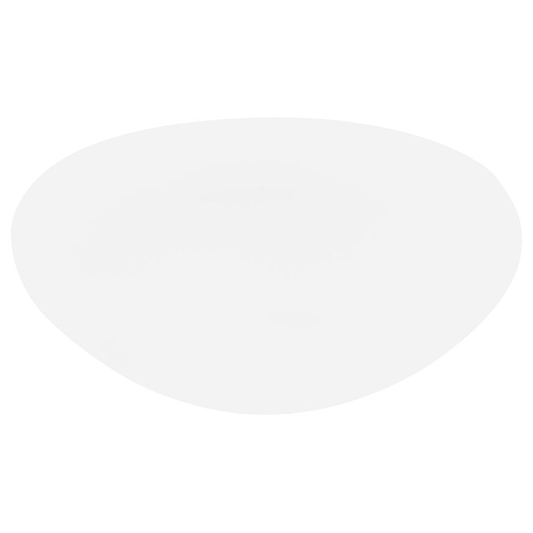 Vistosi Mia PP 60 Flush Mount/Wall Sconce in White Satin Glass with ...