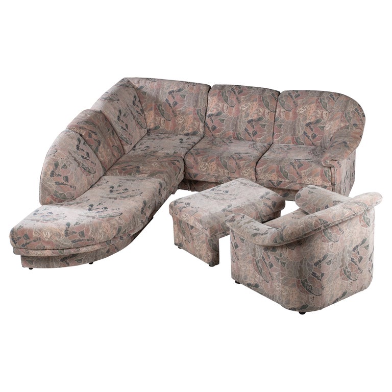 Mid-Century Vintage Modular Sectional Sofa Suite, France, 1960 For Sale ...