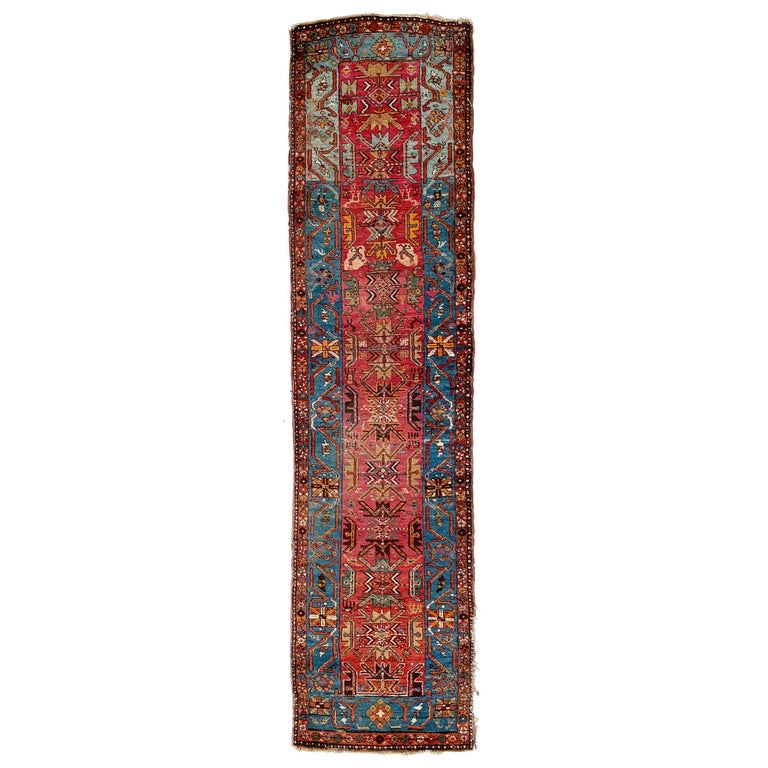 Antique Northwest Persian Runner, circa 1920's For Sale at 1stDibs