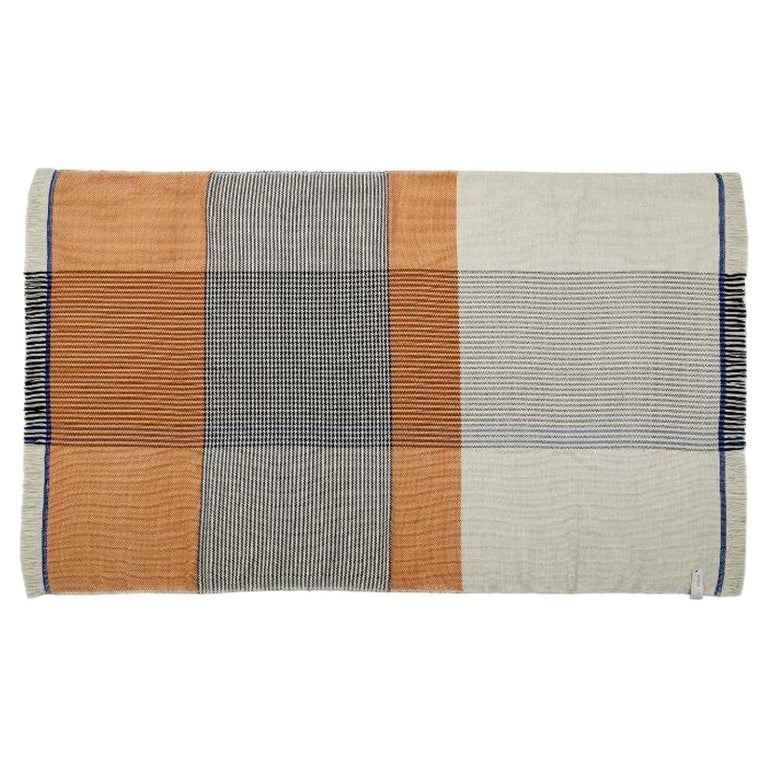 Yellow Plaid Ruana by Sebastian Herkner For Sale at 1stDibs