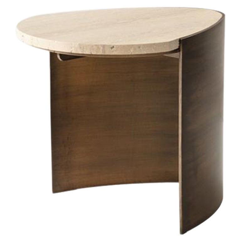 Teardrop Marble Side Table by Atra Design For Sale at 1stDibs