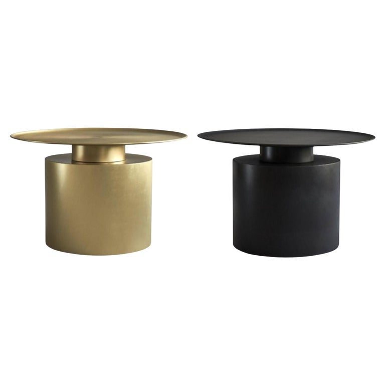 Set of 2 Pillar Tables Low by 101 Copenhagen For Sale at 1stDibs