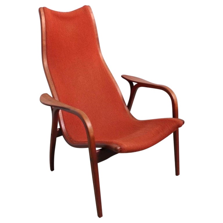 Yngve Ekstrom Designed Lamino Lounge Chair from Sweden Swedese For Sale ...