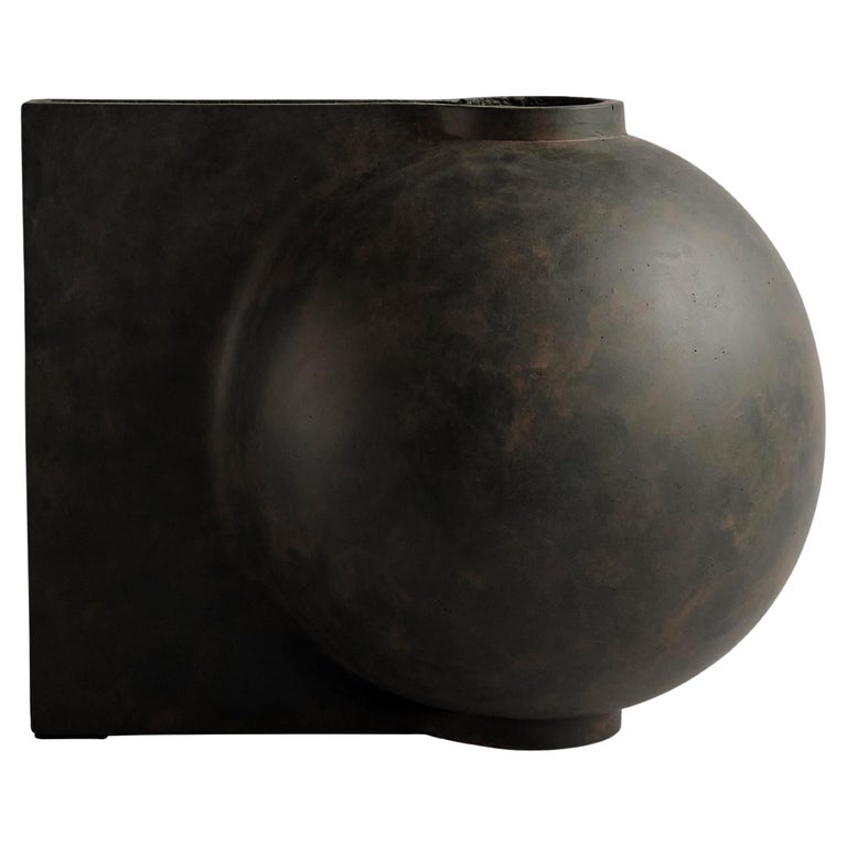 Coffee Offset Vase Big by 101 Copenhagen For Sale at 1stDibs