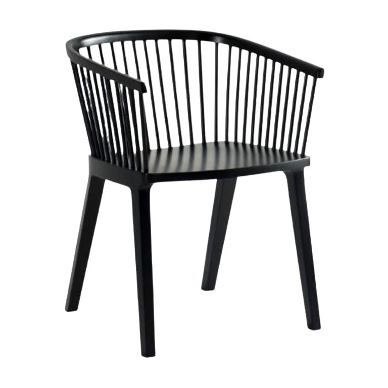 Secreto Little Armchair, Black Matt Lacquer by Colé Italia For Sale at ...