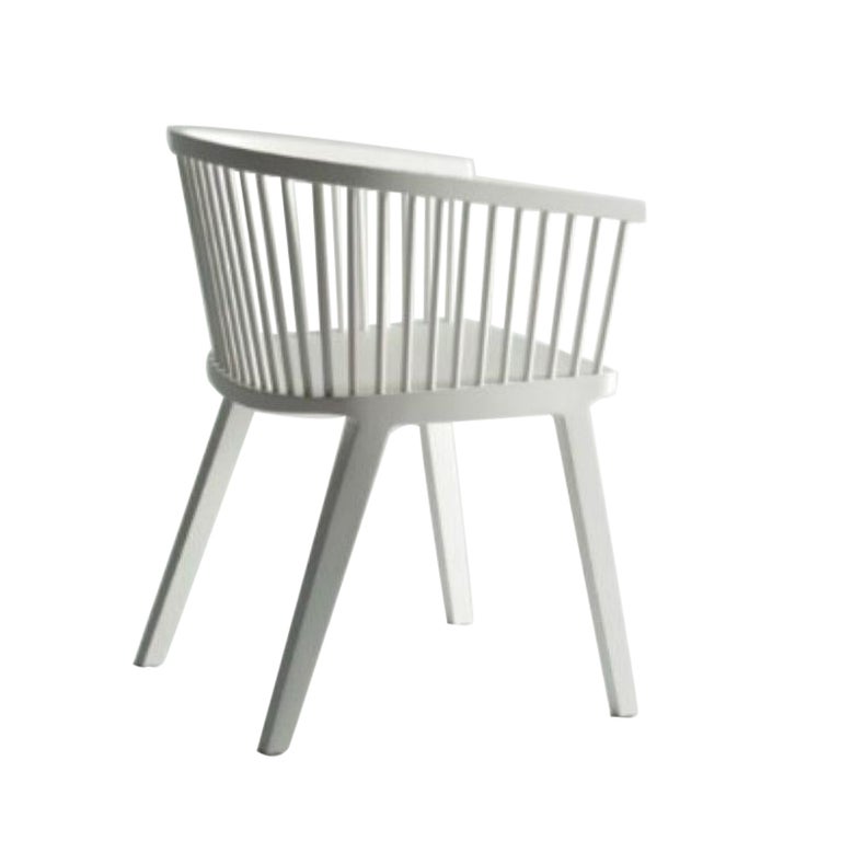Secreto Little Armchair, White Matt Lacquer by Colé Italia For Sale at ...