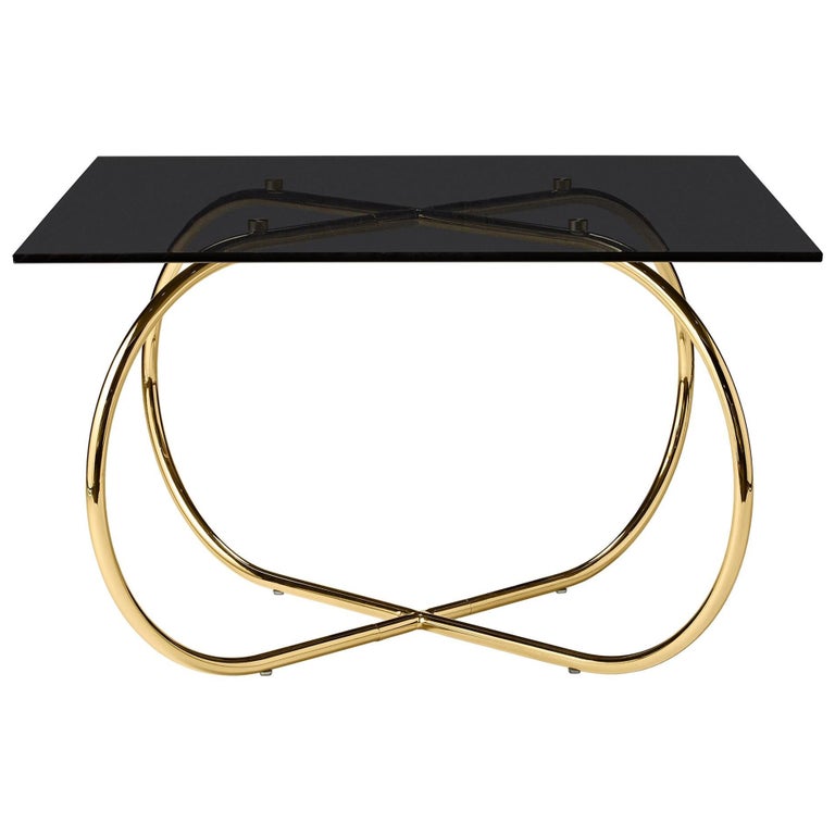 Angui Golden Coffee Table For Sale at 1stDibs