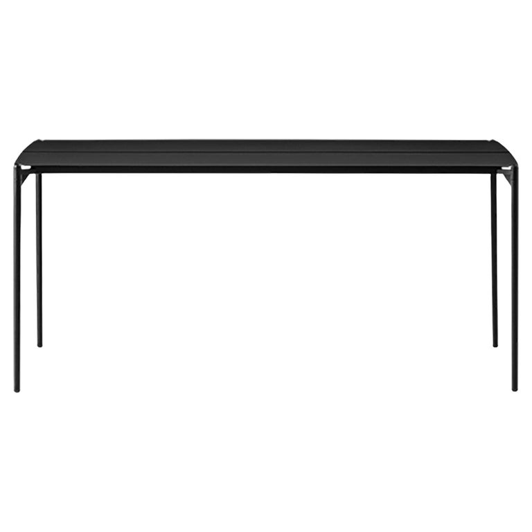Medium Black Minimalist Table For Sale at 1stDibs