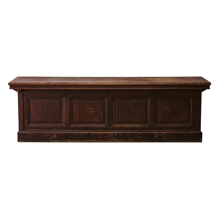 Late 19th Century Counter From France, Circa 1890 For Sale at 1stDibs