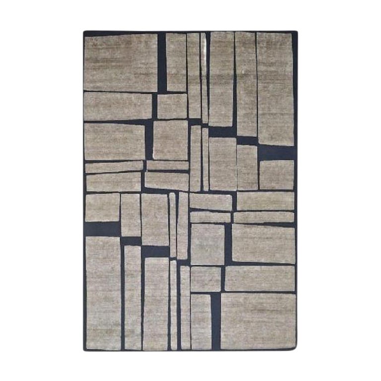 Windowpane Small Rug by Art and Loom For Sale at 1stDibs