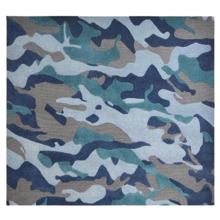Camo Small Rug by Art and Loom For Sale at 1stDibs