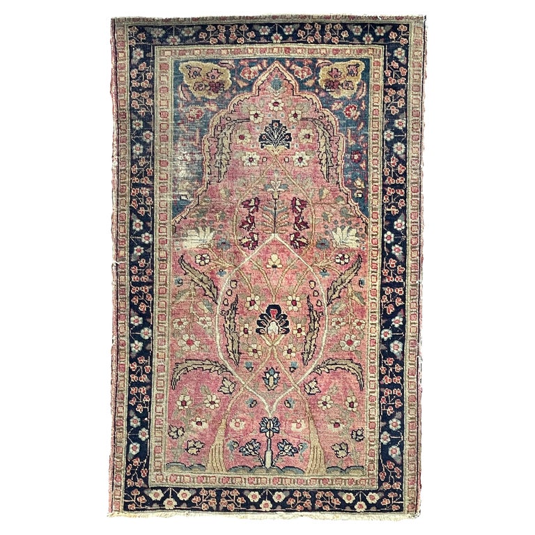 Antique "Flower of Life" Rug, c.1920 For Sale at 1stDibs