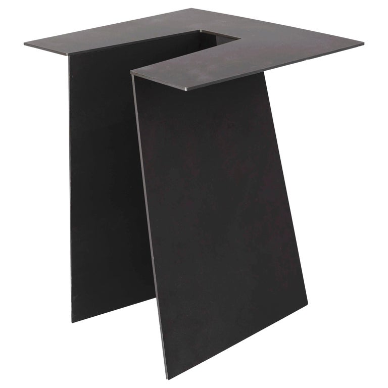 Iron Z Stool by Neil Nenner and Avihai Mizrahi For Sale at 1stDibs