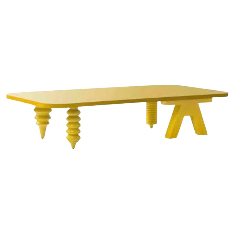 Rectangular Split Bamboo Low Table by Wyeth For Sale at 1stDibs