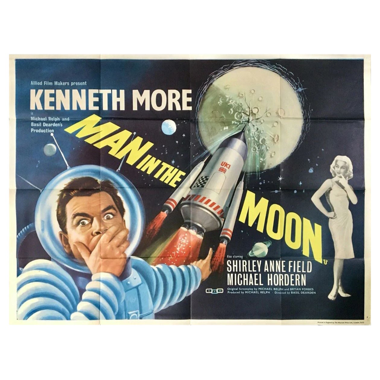 Man On The Moon Movie Poster