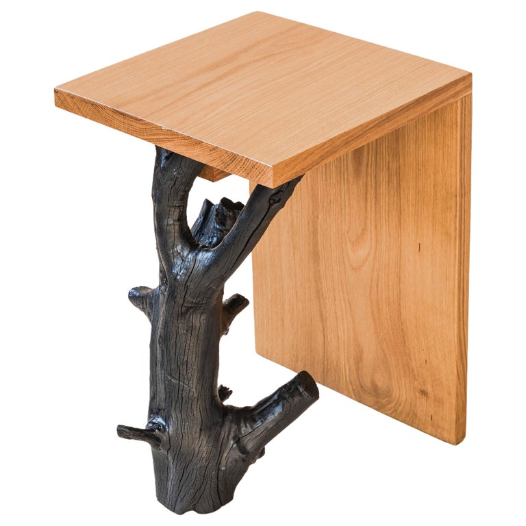 Oak Root Stool by Daniel Elkayam For Sale at 1stDibs