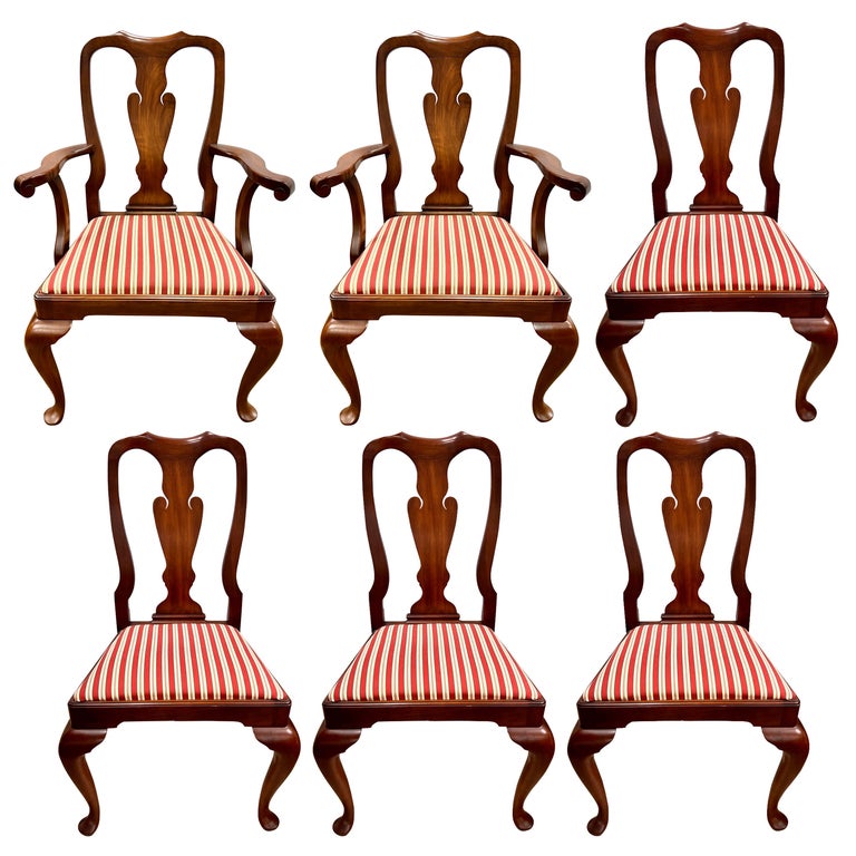 Henkel Harris Set of Six Dining Room Chairs For Sale at 1stDibs