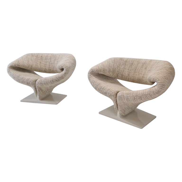 Set of Ribbon Chairs by Pierre Paulin for Artifort, 1960's For Sale at ...
