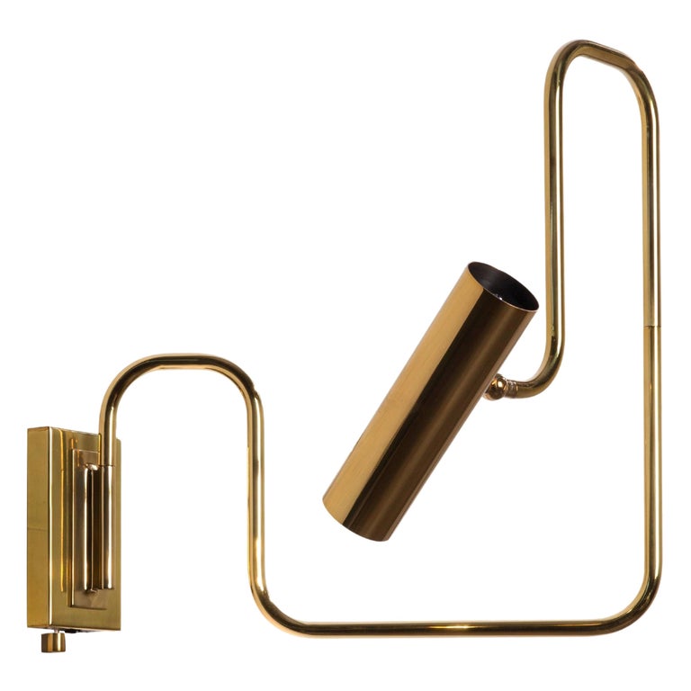 Pivot Single Wall Lamp by Gentner Design For Sale at 1stDibs