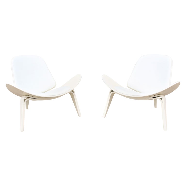 Danish Mid-Century Modern Hans J. Wegner for Carl Hansen CH07 Shell ...