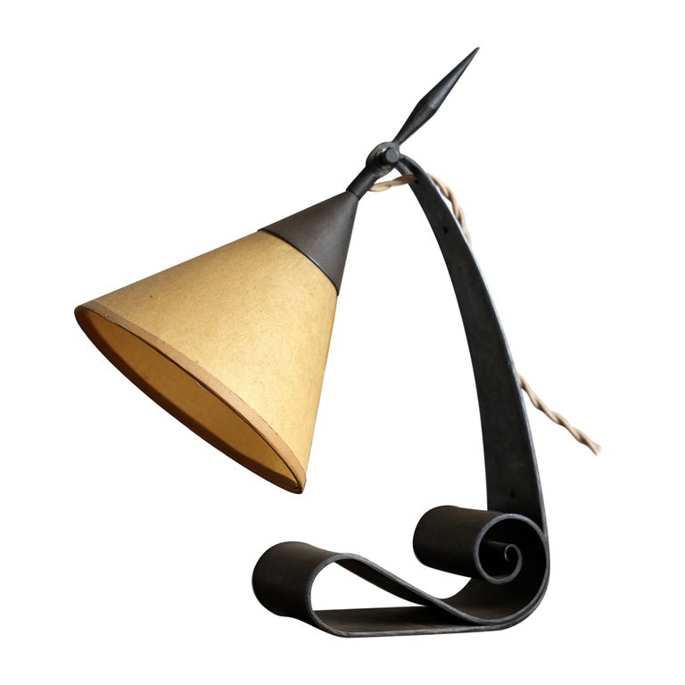 Iron Dutch Studio Craft Table Lamp For Sale at 1stDibs