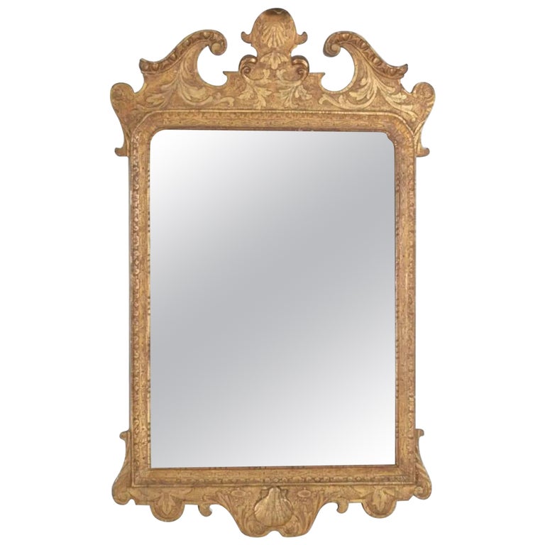 George II Giltwood Mirror, circa 1735 For Sale at 1stDibs