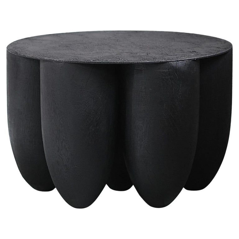Senufo Coffee Table in Iroko Wood by Arno Declercq For Sale at 1stDibs